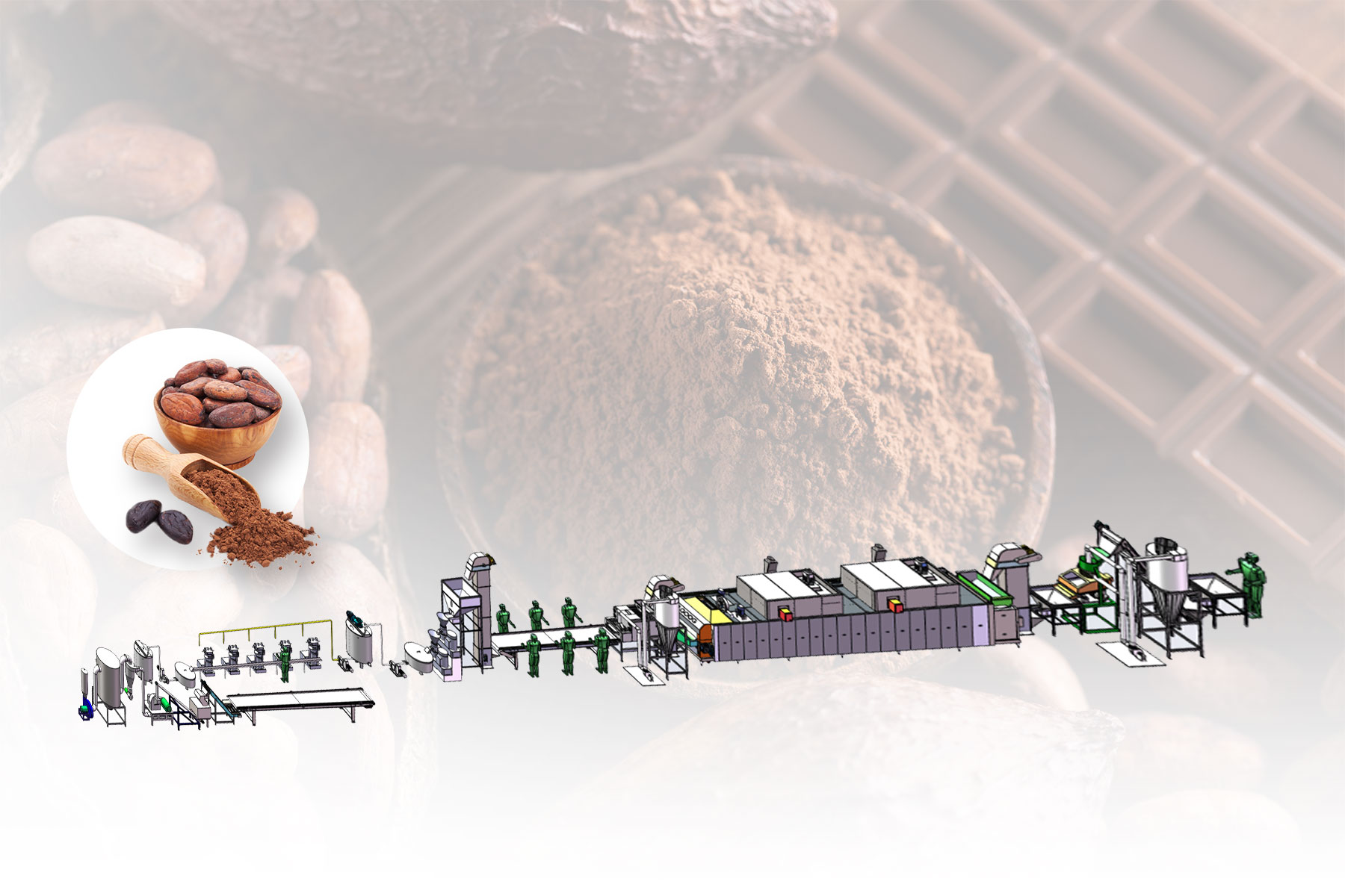 Cocoa Processing Machinery Manufacturer